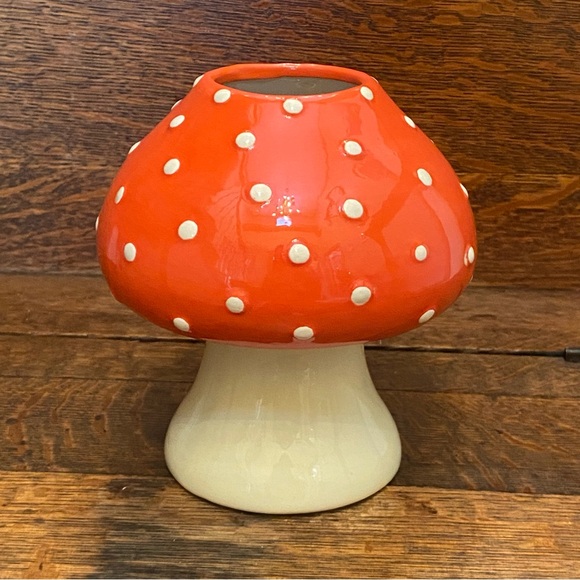 ban.do | Accents | Bando Decorative Mushroom Flower Vase Trendy ...